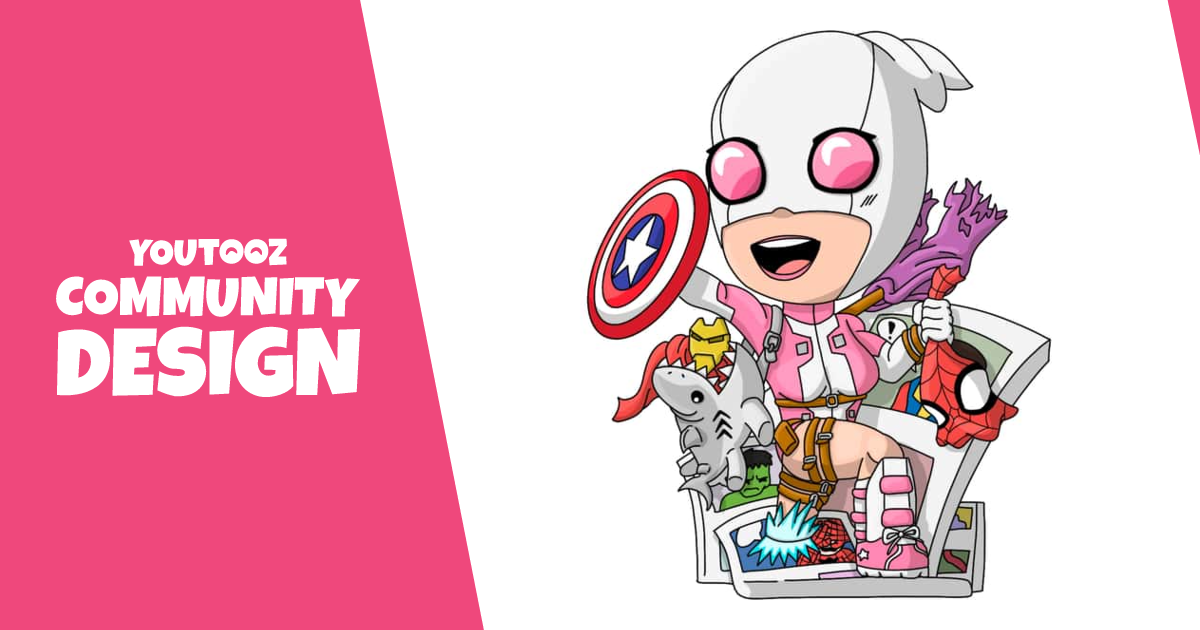 Gwenpool Strikes Back #1 by Dirt on Youtooz Community