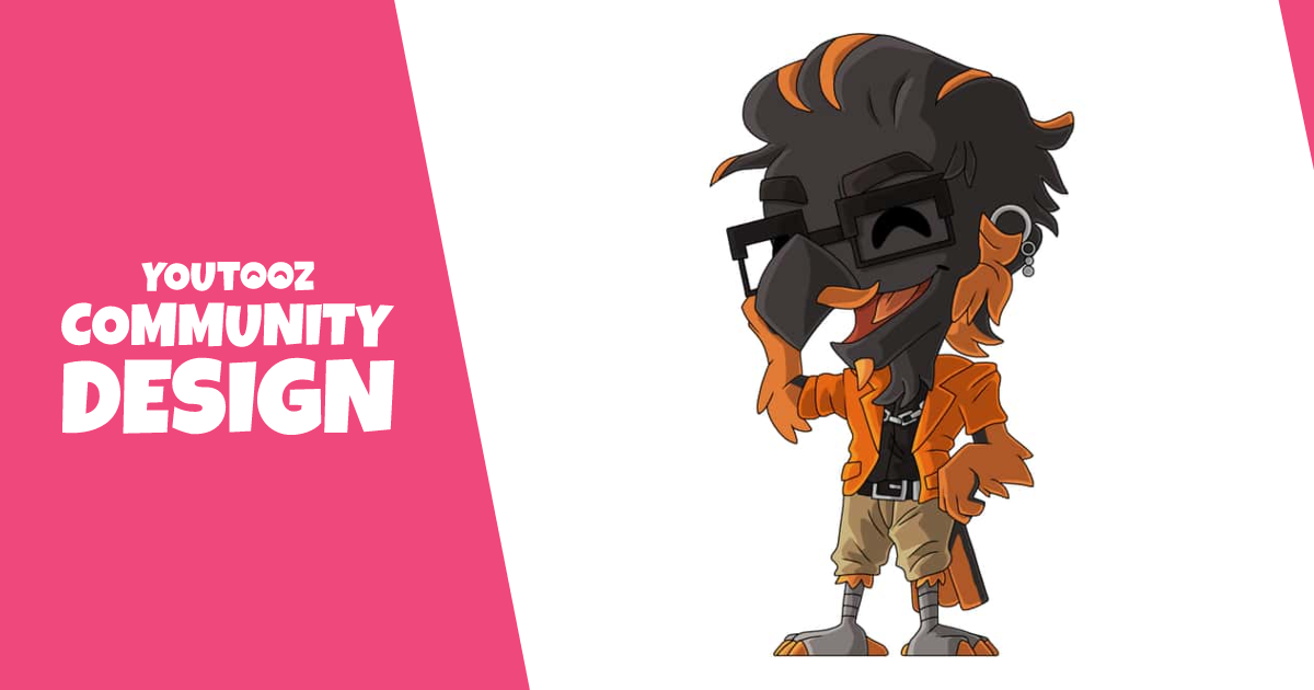 Cosmo The Stupendi-Parrot - The Stupendium by TrevShow on Youtooz Community