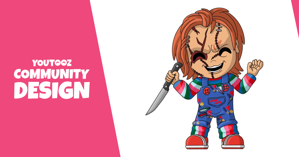 Stitched Up Chucky by Dirt on Youtooz Community