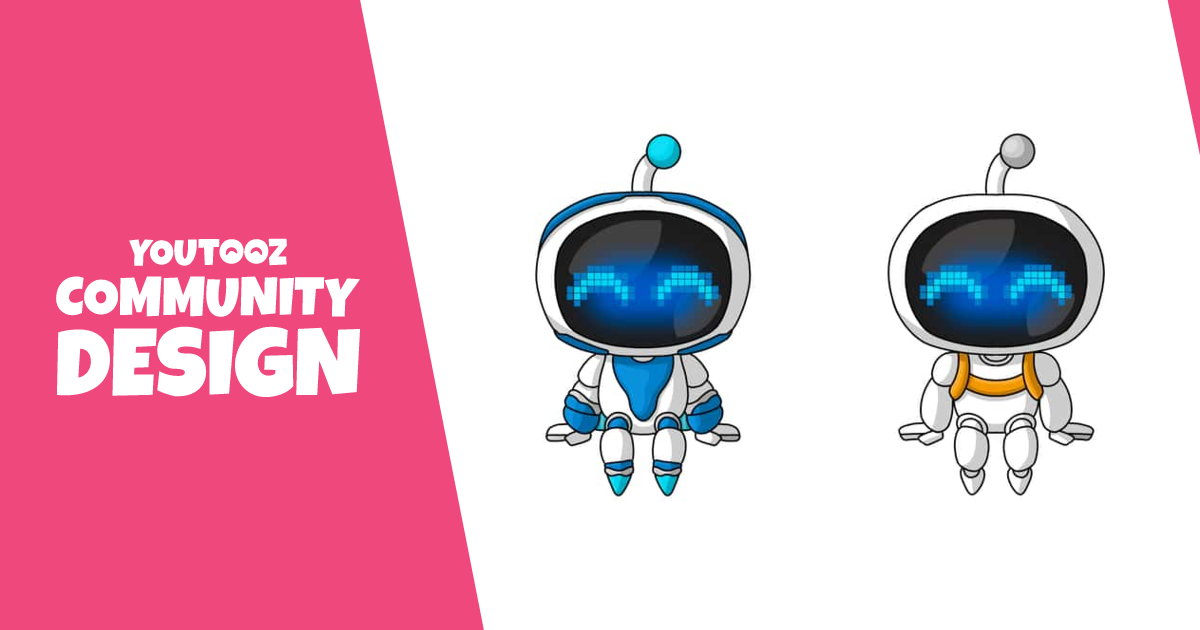 Astro Bot Monitor Buddiez by Dirt on Youtooz Community