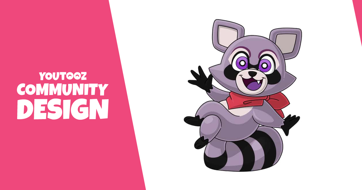 Rambley The Raccoon (Indigo Park) by todd on Youtooz Community