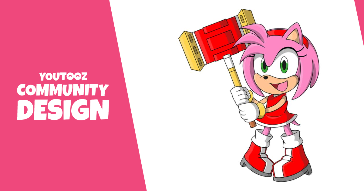 Amy Rose - Sonic the Hedgehog by Icey on Youtooz Community