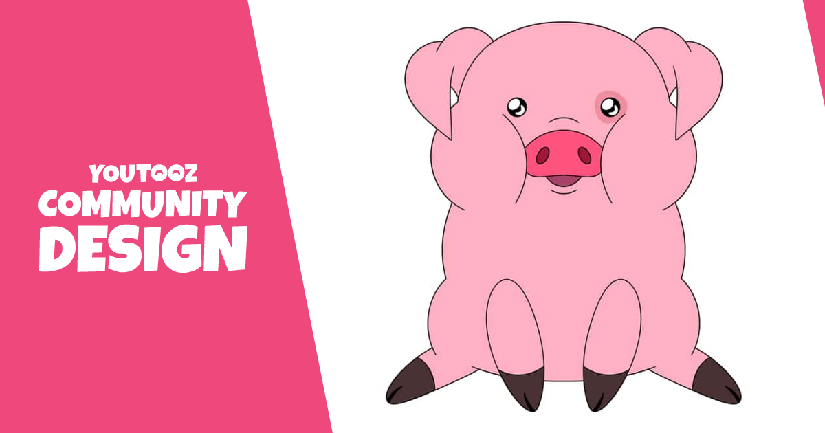 Waddles (Gravity Falls) by Icey on Youtooz Community