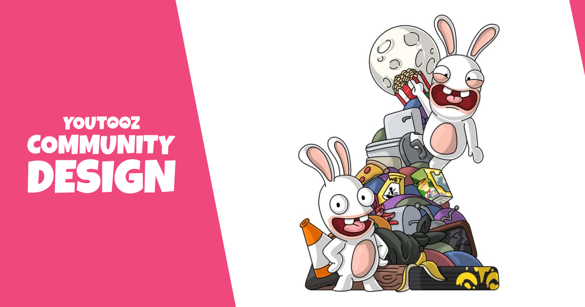 Rabbids Go Home by Dirt on Youtooz Community