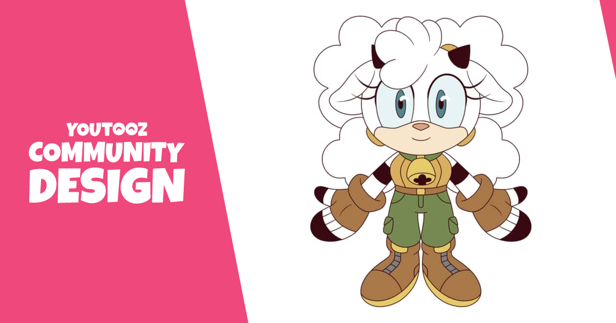 Lanolin The Sheep (Sonic The Hedgehog) by Ms_Ice_Cream on Youtooz Community